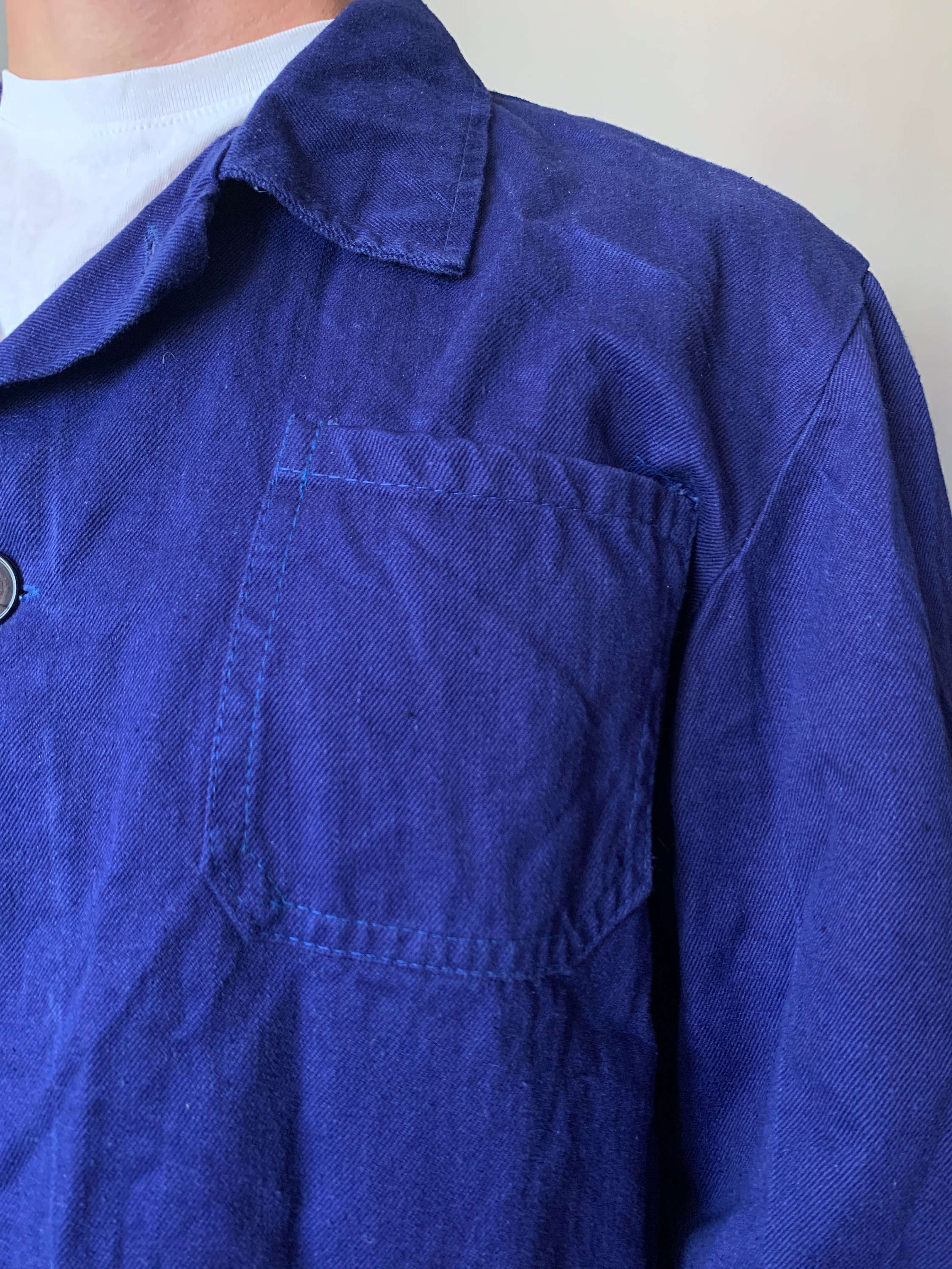 French Work Jacket / Bleu De Travail / French Workwear / French Chore ...