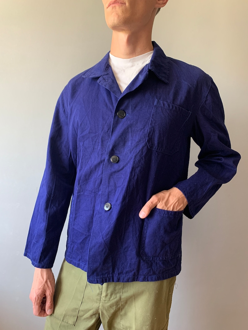 French Work Jacket / Bleu De Travail / French Workwear / French Chore ...