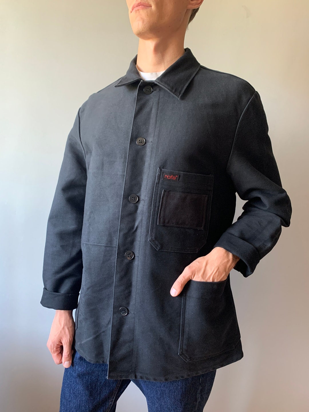 French Work Jacket / Bleu De Travail / French Workwear / French Chore ...