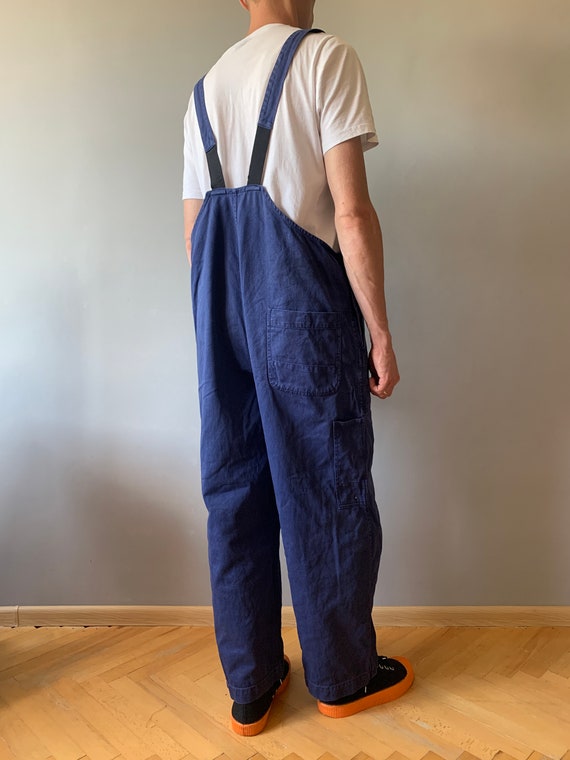 Workwear Pants / Work Overalls / French Chore Pants /… - Gem