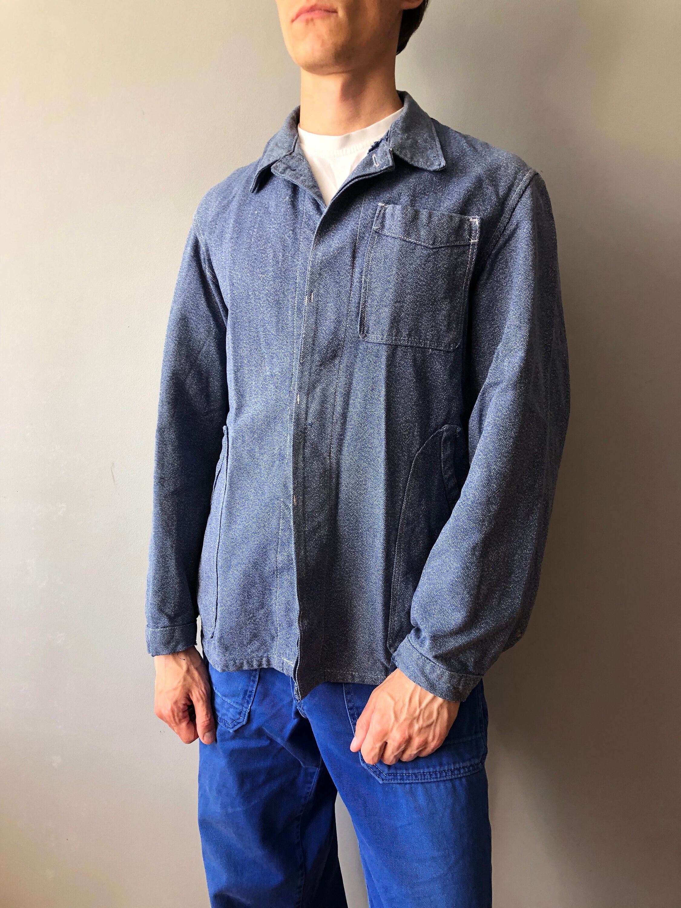 French Work Jacket / Bleu De Travail / French Workwear / French Chore ...