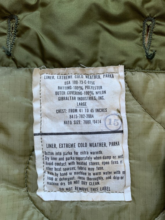 US Army Liner / M65 Field Jacket / OG107 / M65 Jacket… - Gem
