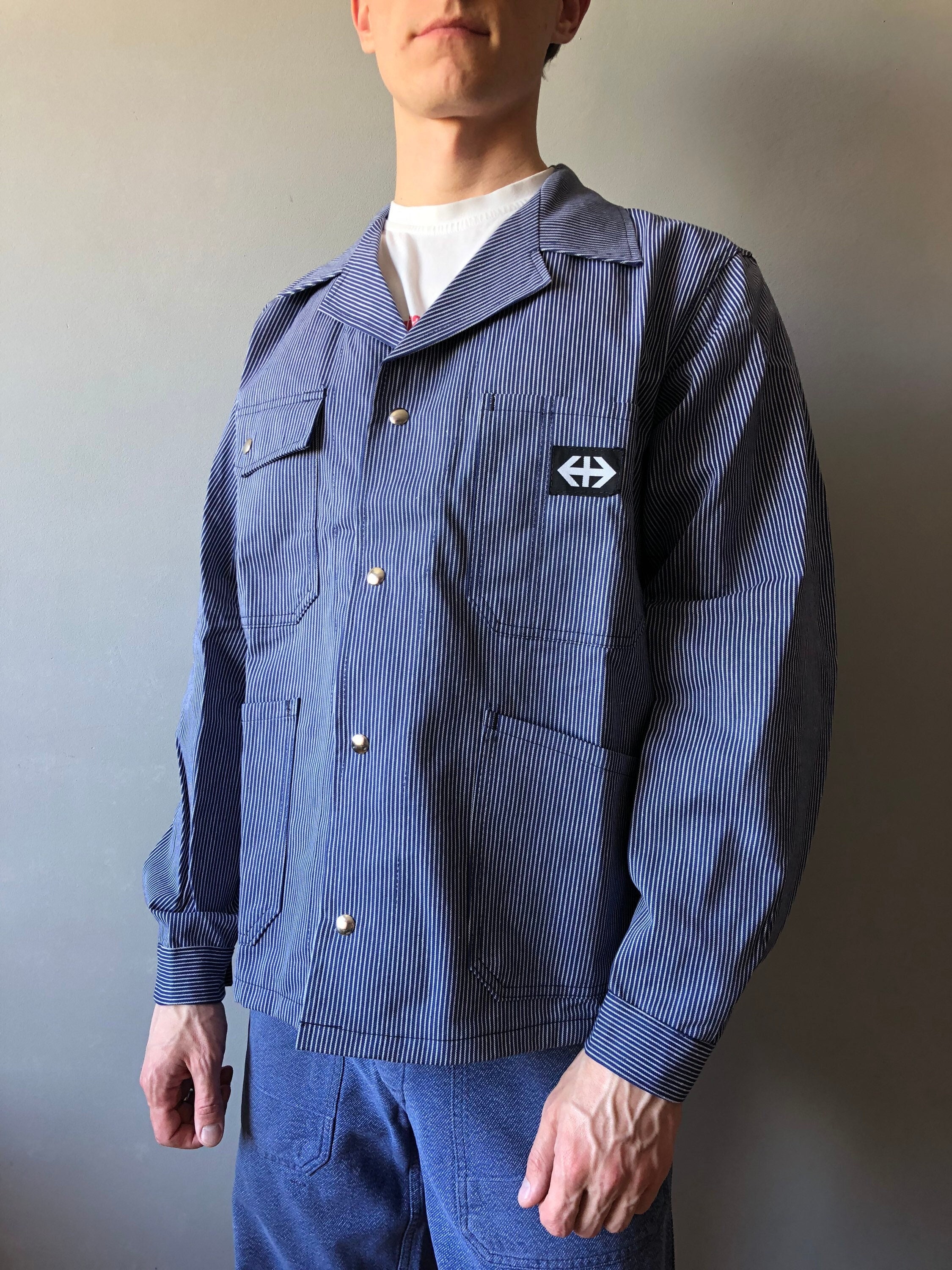 French Work Jacket / Bleu De Travail / French Workwear / French Chore ...