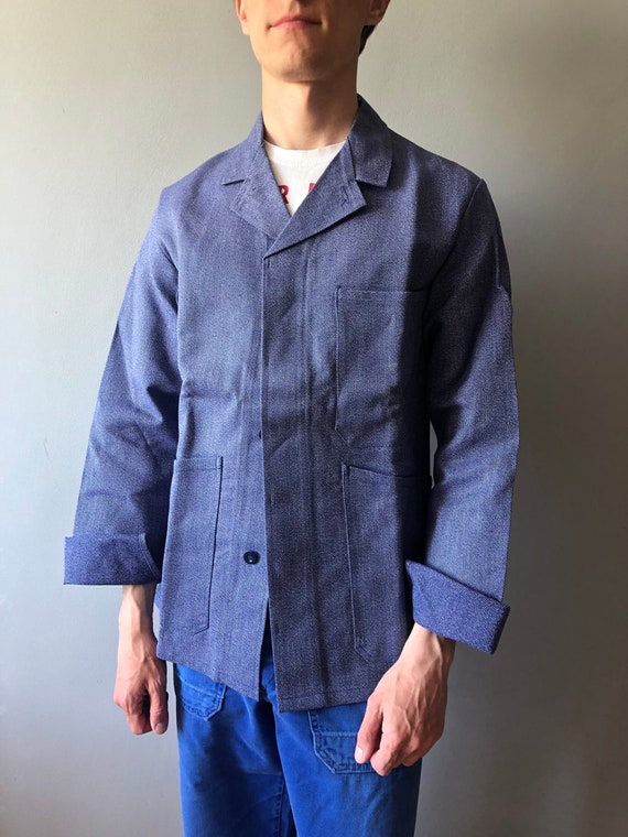 French Work Jacket / Bleu de travail / French Workwea… - Gem