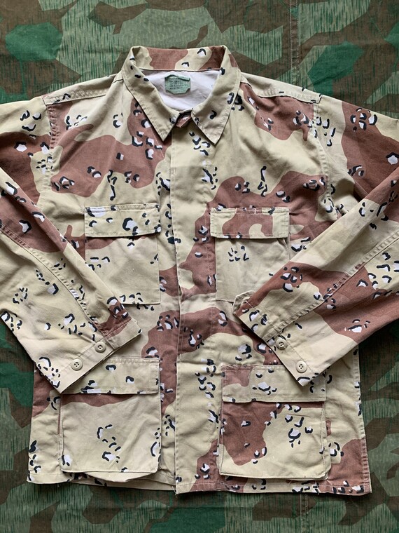 US Army Desert / Desert Camo Jacket / Desert Jacket /… - Gem