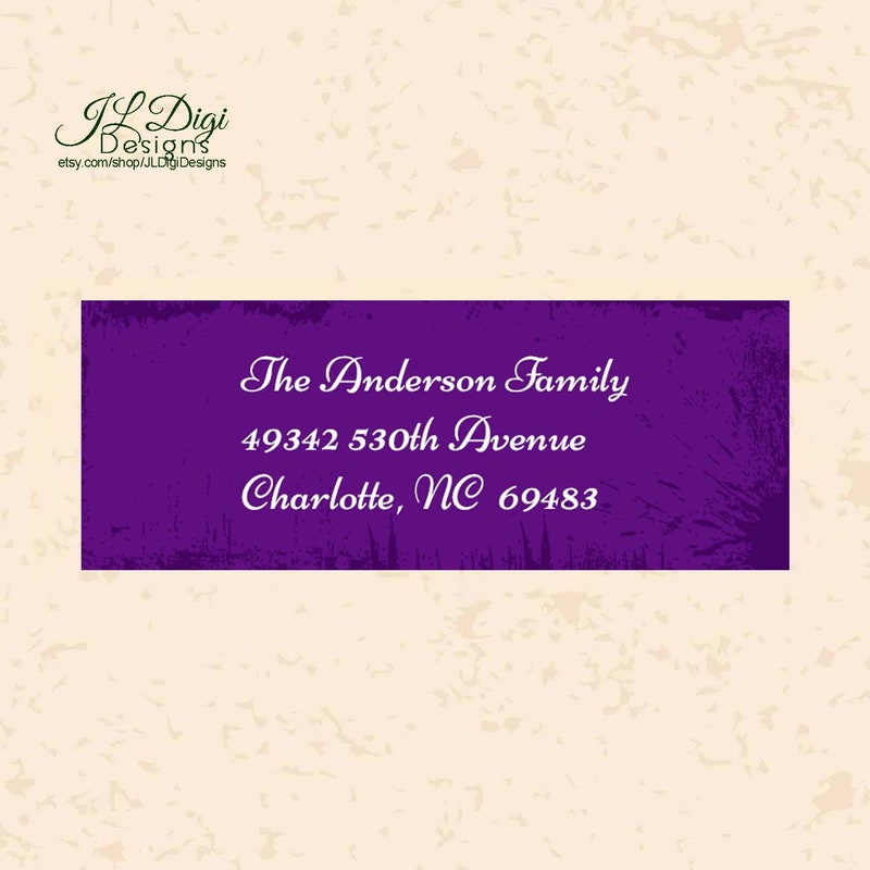 Address Label - Etsy
