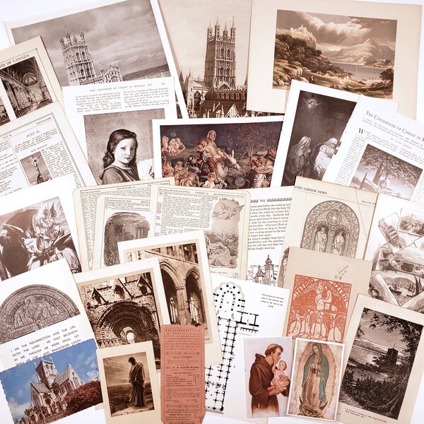 Christian Journal Ephemera - Etsy