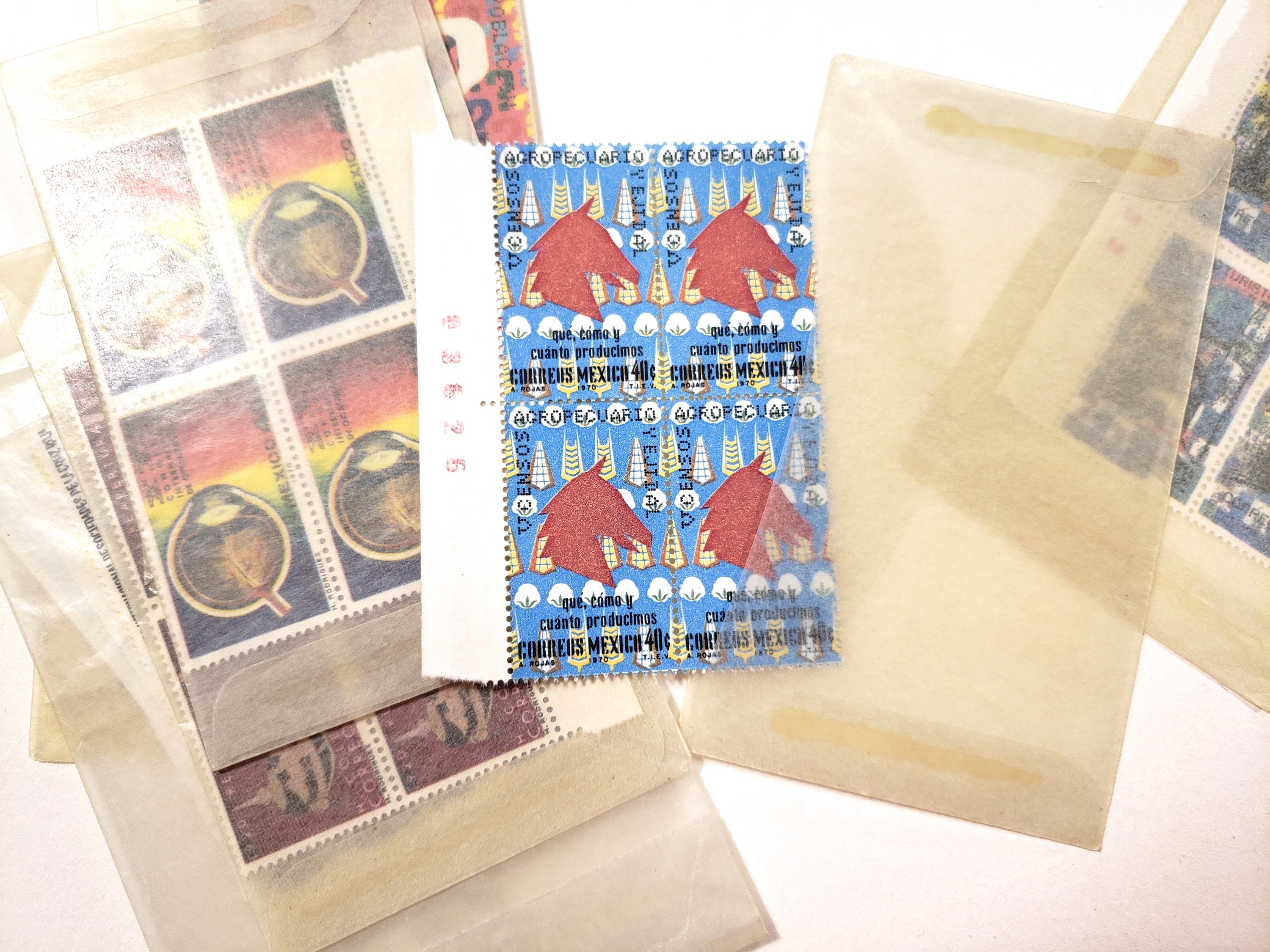 Mexico Postage Stamps Stamp Blocks Stamp Collection Postage - Etsy