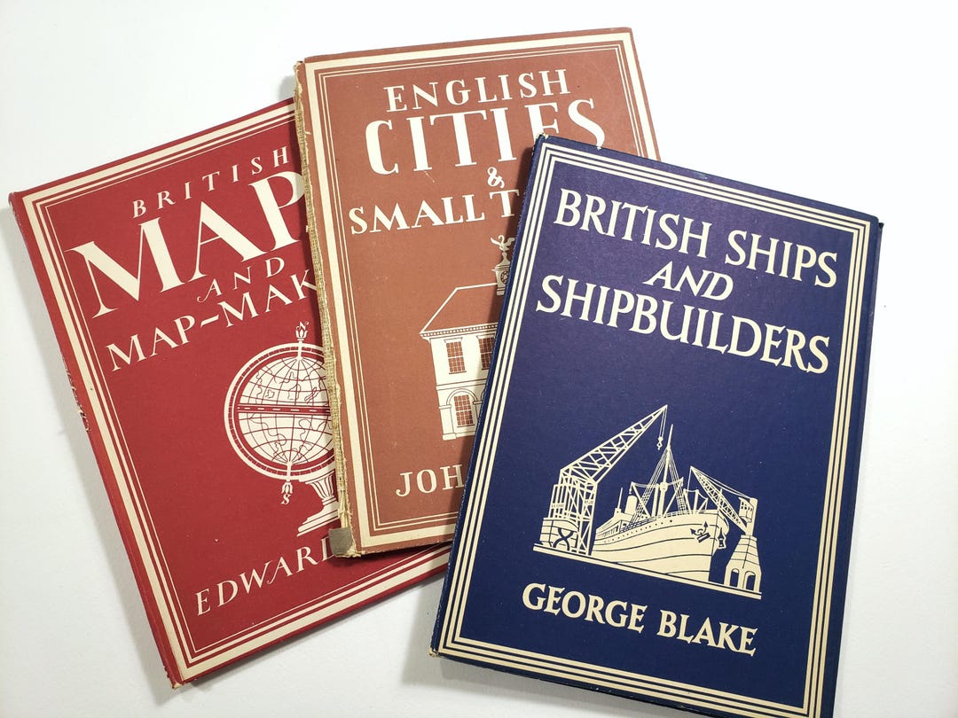 Vintage Book Covers for Craft! 3 Book Covers, Shabby Chic, Junk Journal ...