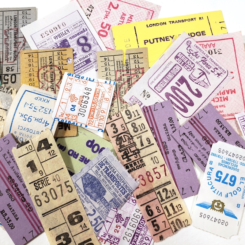 Old Tickets - Etsy