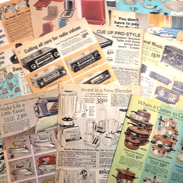 1973 Vintage Page - Etsy