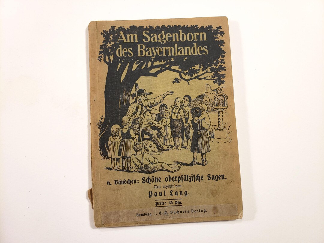 Miniature German Children's Book, Children's Book, 1900s, Gift Book ...