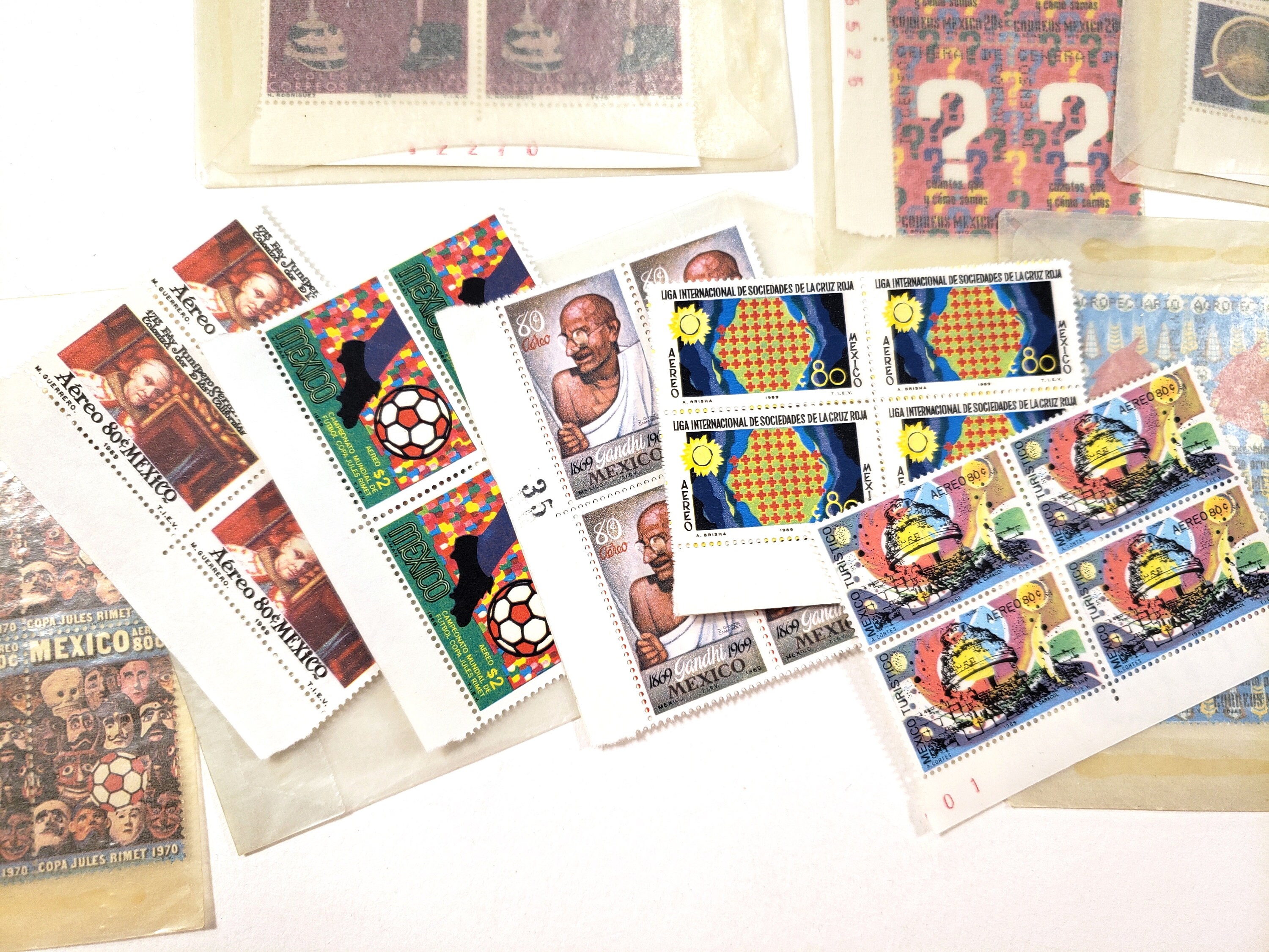 Mexico Postage Stamps Stamp Blocks Stamp Collection Postage - Etsy