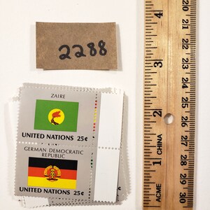 United Nations Stamps, Stamp Collection, Postage Stamp Set, Vintage ...
