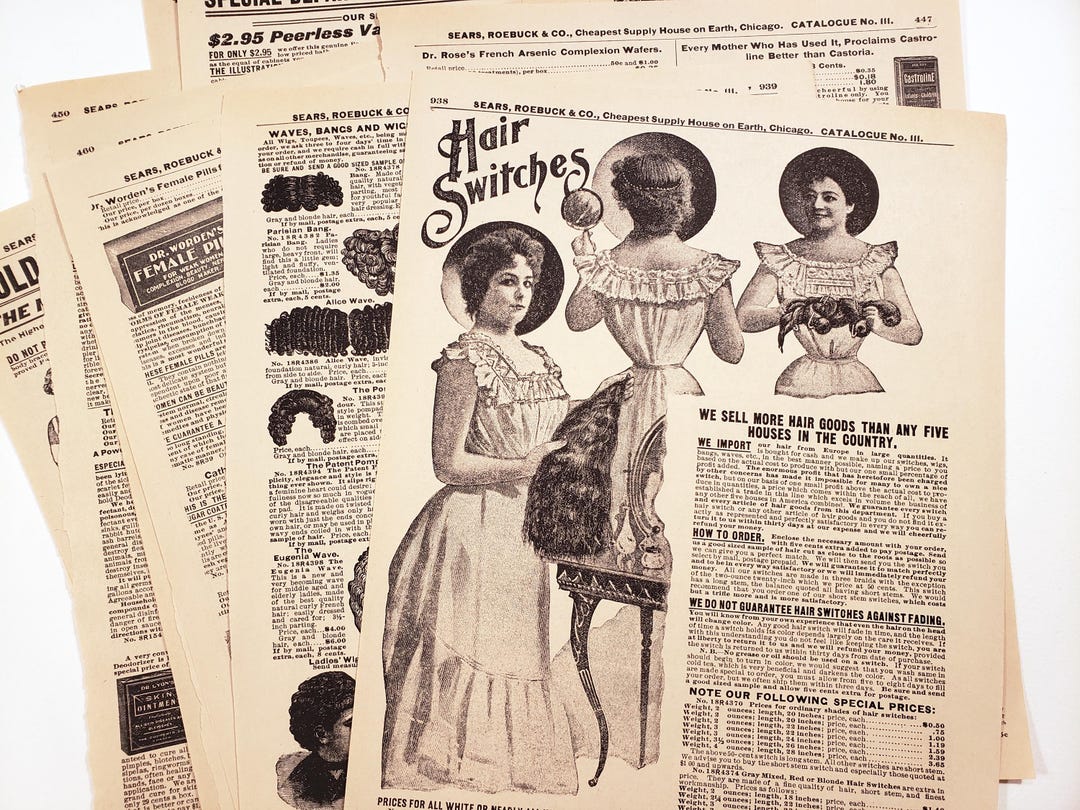 Quack Remedies & Medical Oddities, Catalogue Pages, Vintage Ephemera ...