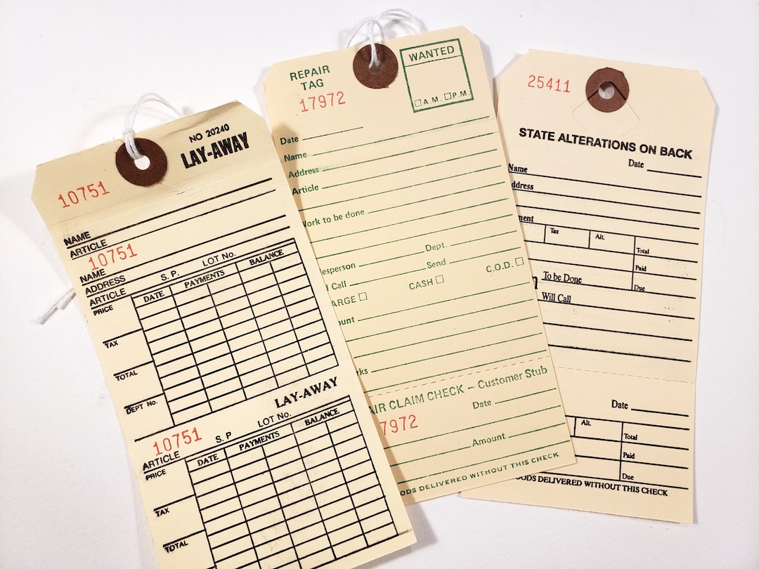 Manila Tags, Vintage Ephemera, Vintage Paper, Junk Journal, Collage Art ...