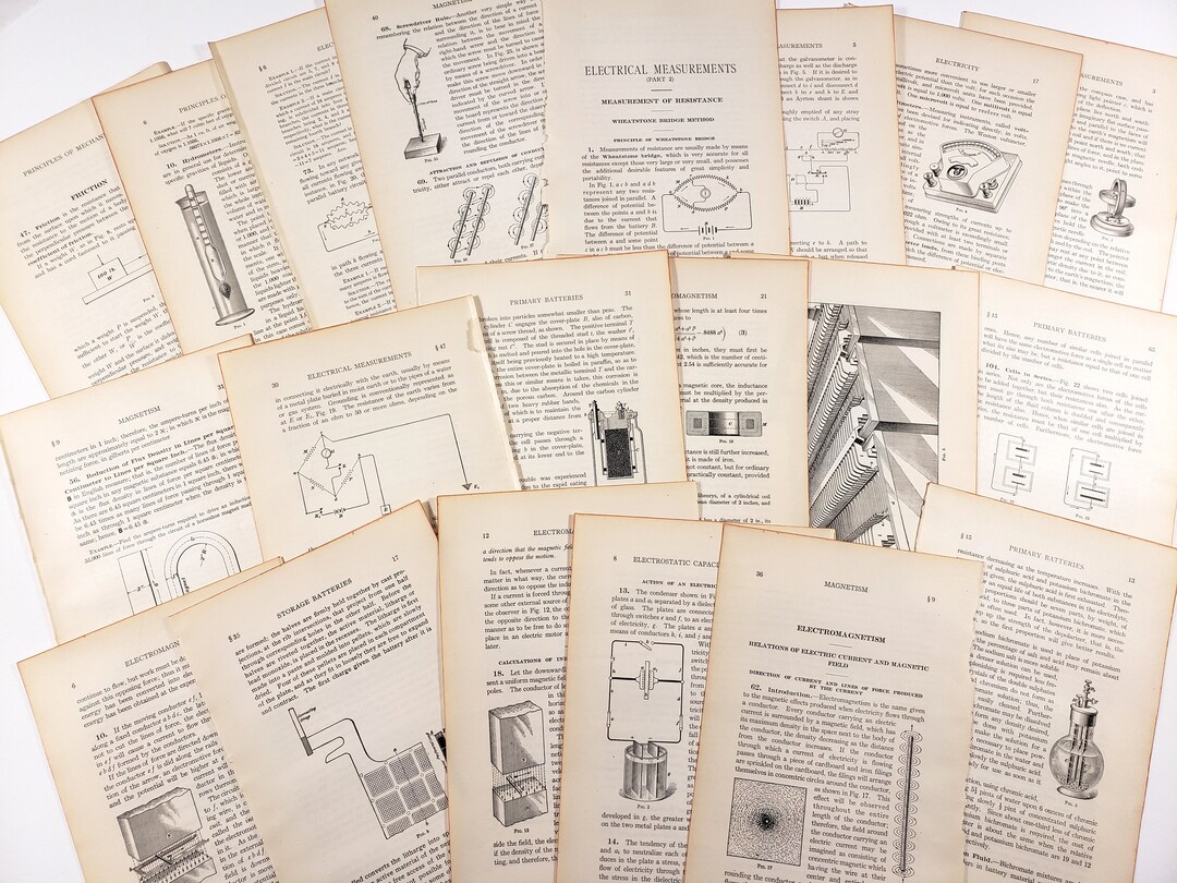 Electrical Engineering Diagrams - Buildings & Construction, Vintage ...