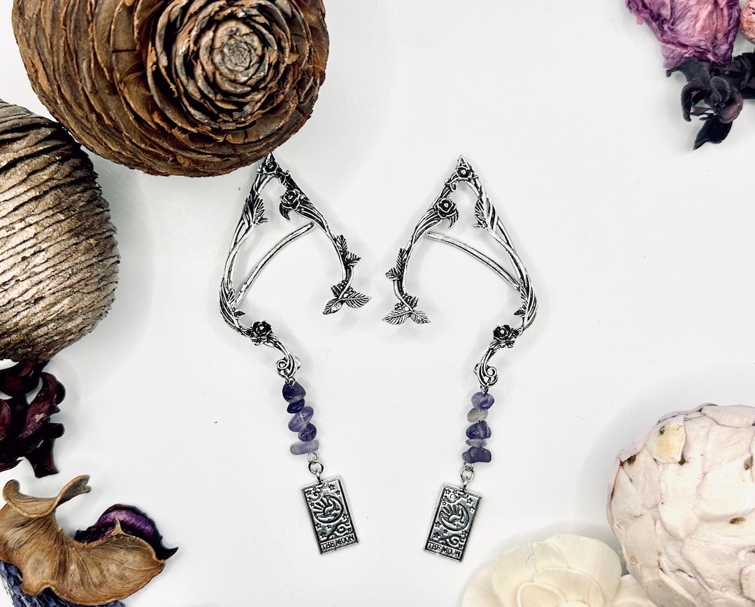 Tarot Card Elf Ear Cuff Faerie Ear Cuff Fae and Elf Cosplay Fairy and ...
