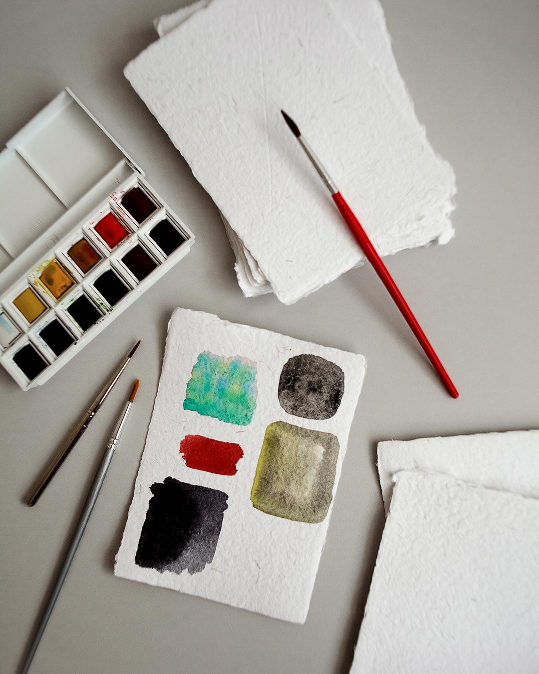 Handmade Recycled Paper А6. Eco-friendly Paper for Writing, Calligraphy ...