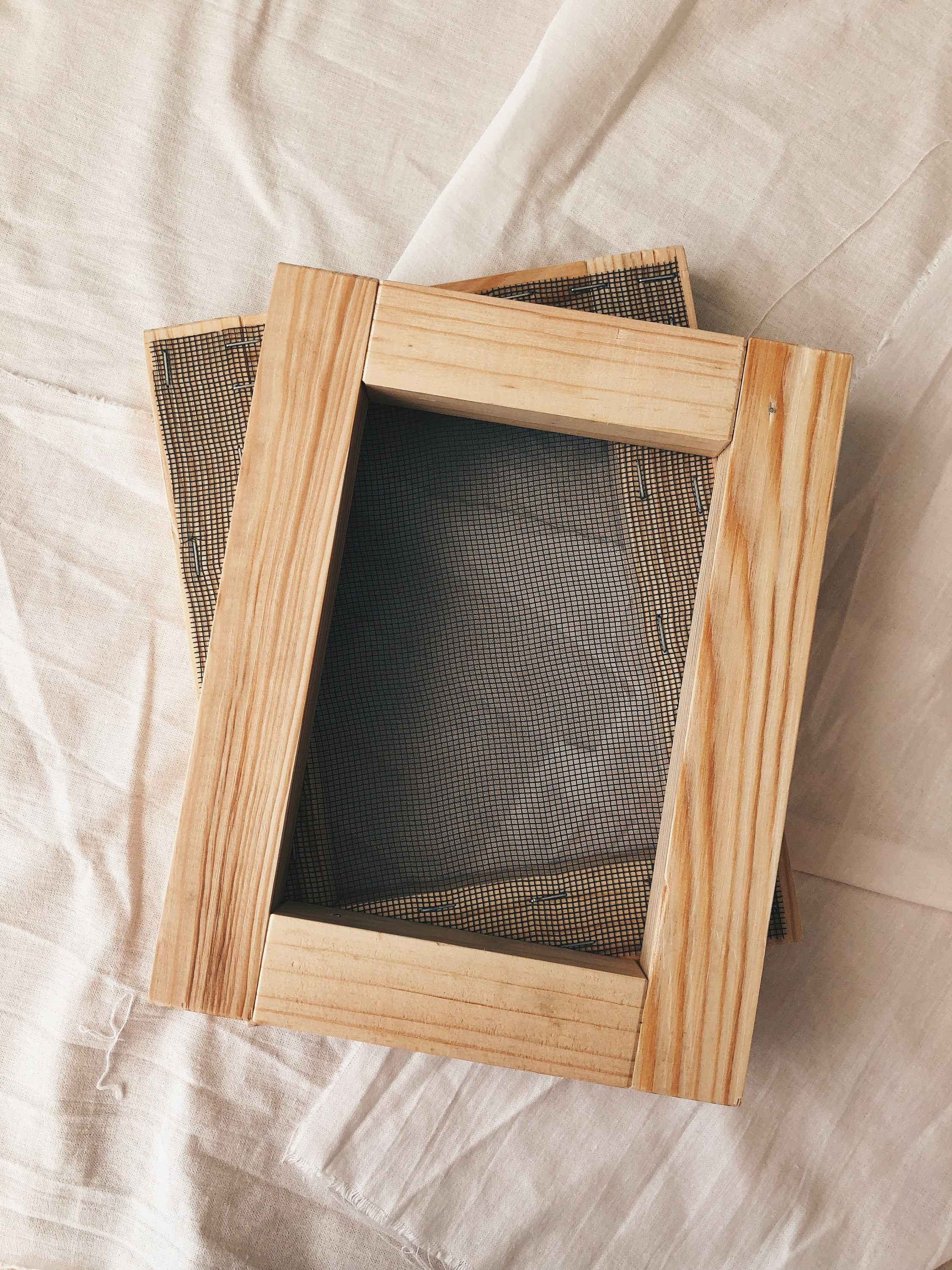 Paper Making Mould and Deckle Size A6, A5. Recycled Paper Making Kit ...