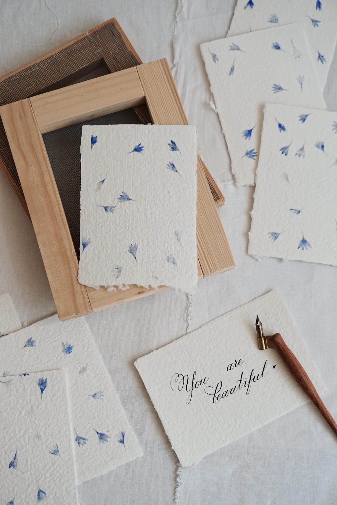 Paper Making Mould and Deckle Size A6, A5. Recycled Paper Making Kit ...