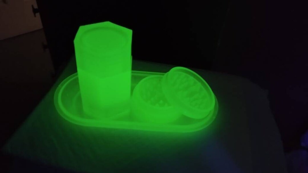 Spliff Set Green Glow in the Dark - Etsy