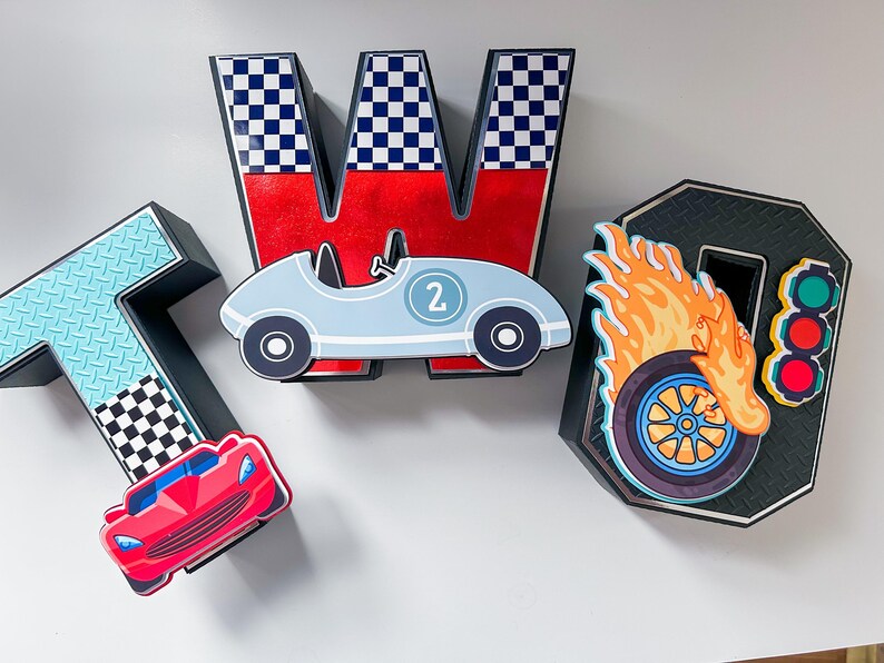 Custom 3D Paper Letters: Personalized Party Decor & Gifts - Etsy