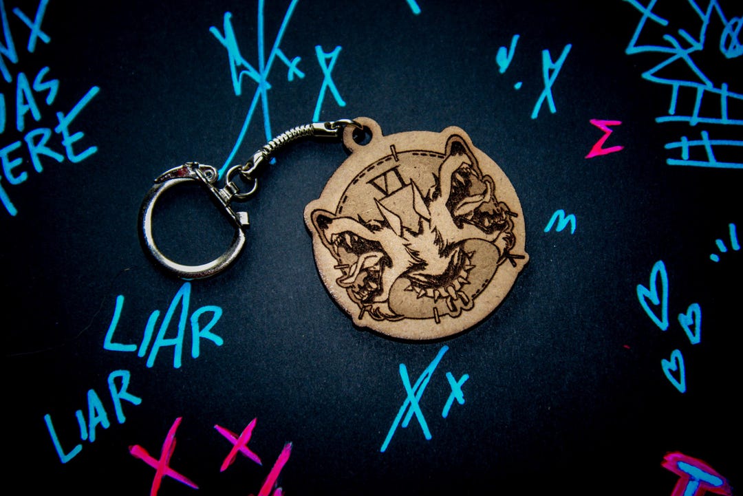 Vi Arcane Keychain, Vi fighting Dogs Jacket Patch - Etsy
