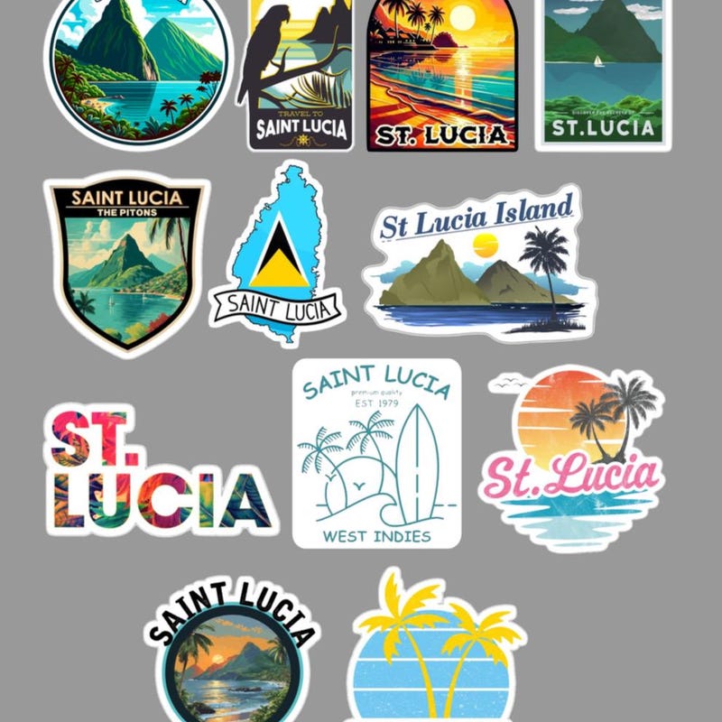 St Lucia - Etsy