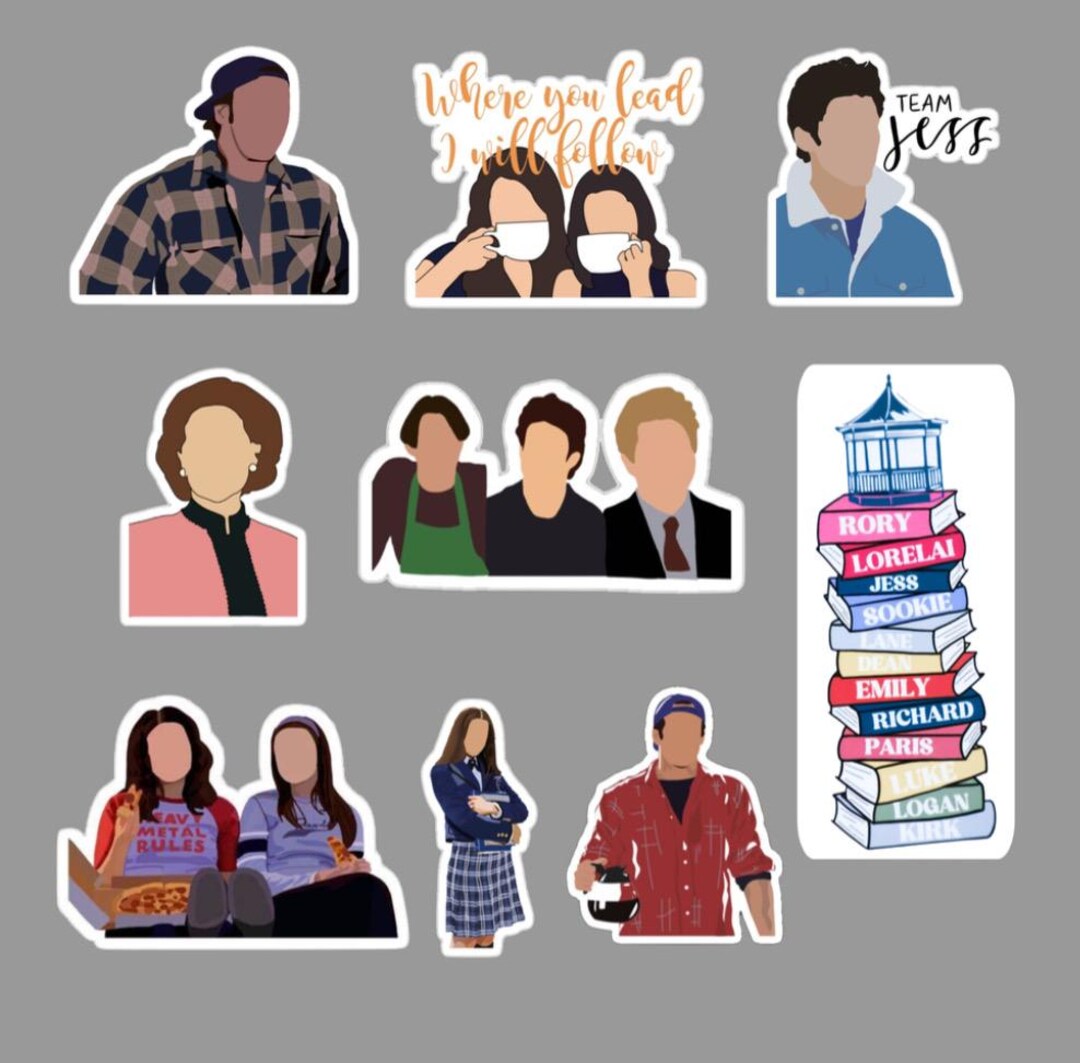 Sticker Tv Inspired Stickers - Etsy