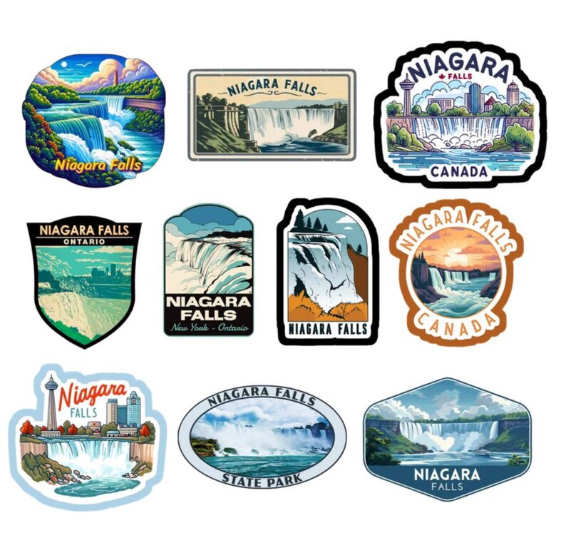 Niagara Falls Magnet Souvenir – Fridge Magnet, Travel Gift, Canada ...