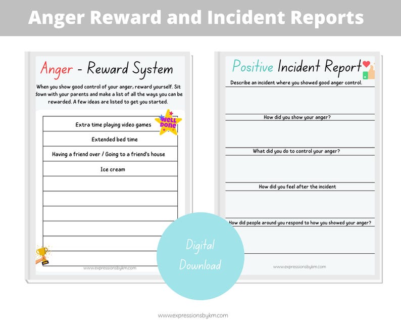 Anger Reward and Incident Report System - Anger Management - Anger ...