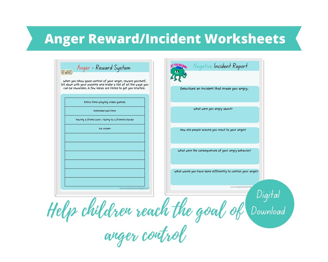 Anger Reward and Incident Report System Anger Management Anger Change ...