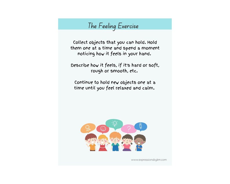 Mindfulness Worksheets for Children - Mindfulness Exercises ...