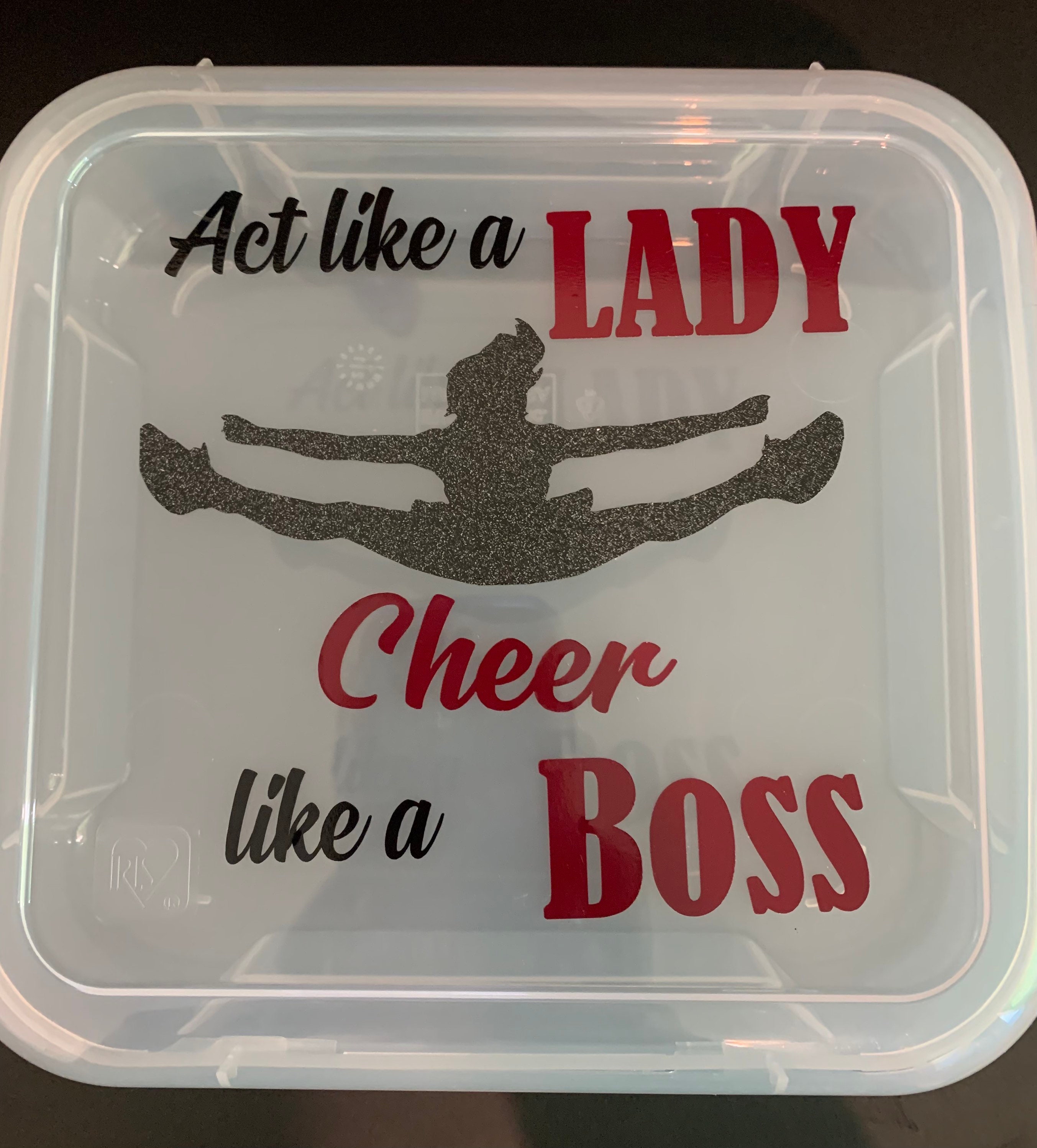 Cheer Bow Box - Etsy