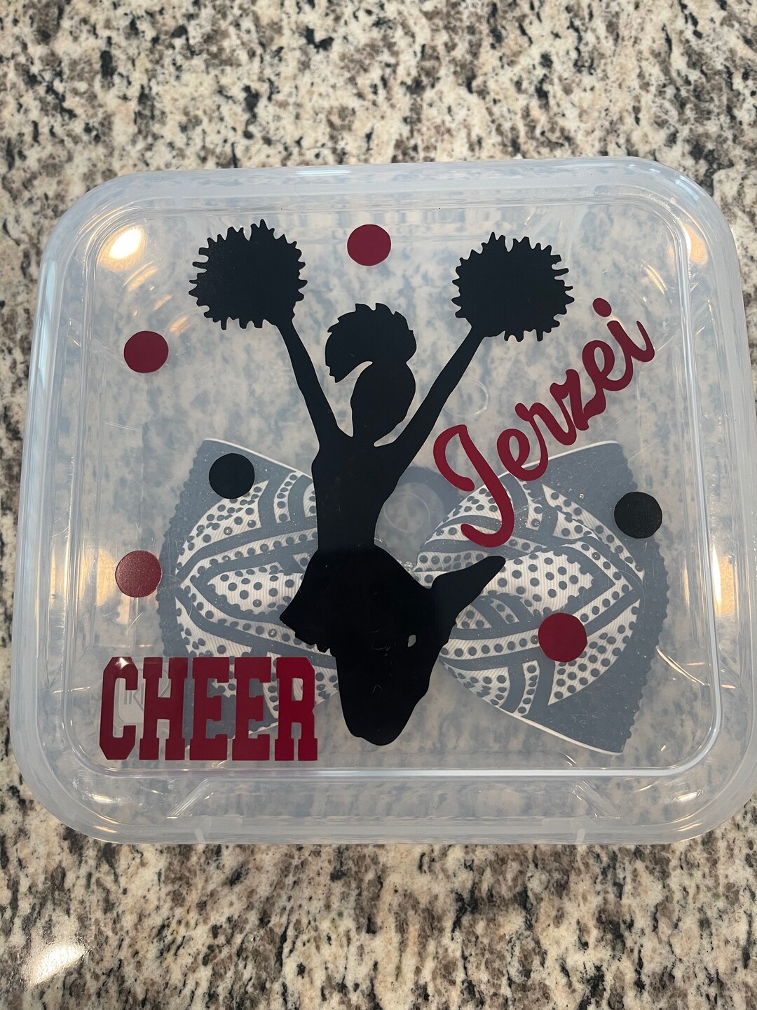 Cheer Bow Box-pom Poms - Etsy