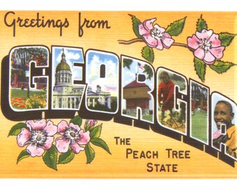 Georgia Fridge Magnets - Etsy