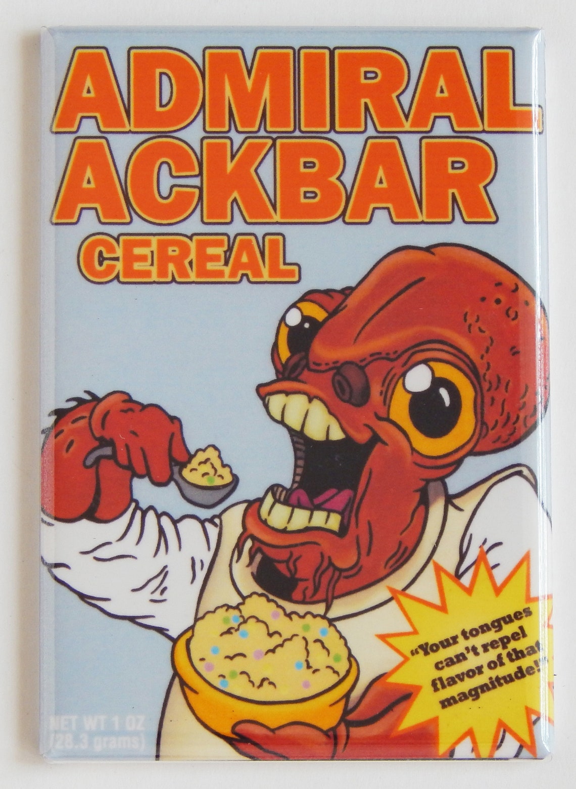 Science Fiction Cereal Box 1 Fridge Magnet | Etsy