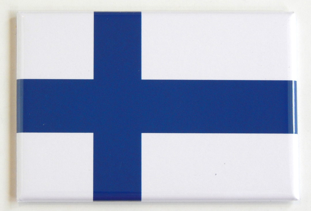 Flag of Finland Fridge Magnet - Etsy