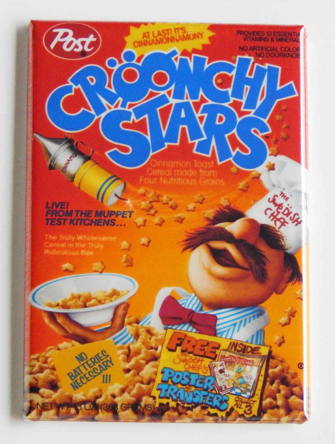 Cereal Box 72 Fridge Magnet - Etsy