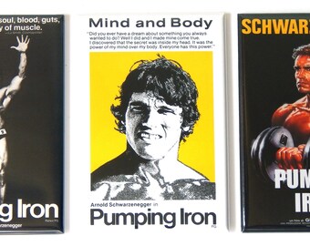 Pumping Iron Poster - Etsy