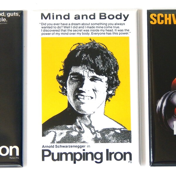 Pumping Iron Movie Poster - Etsy