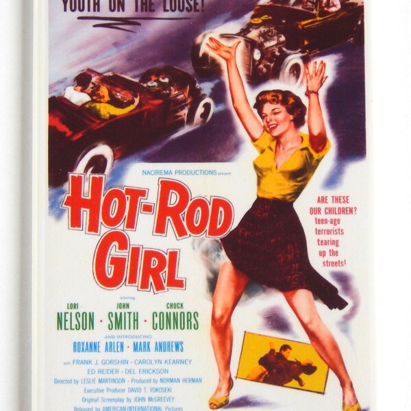 Hot Rod Girl - Etsy