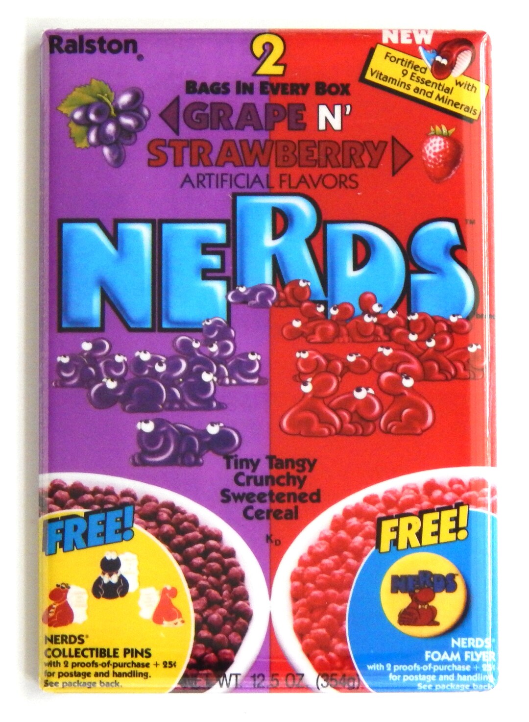 Cereal Box 133 Fridge Magnet - Etsy