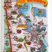 Greetings From Delaware Fridge Magnet (map) - Etsy