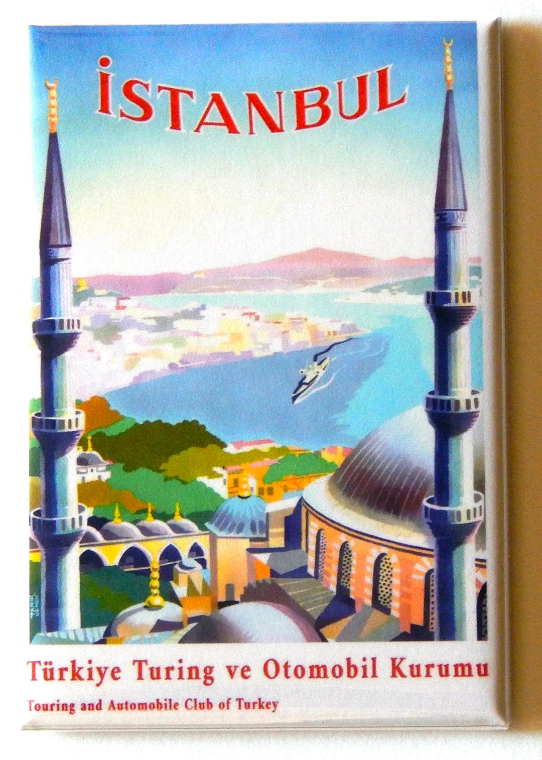 Istanbul Turkey Fridge Magnet - Etsy