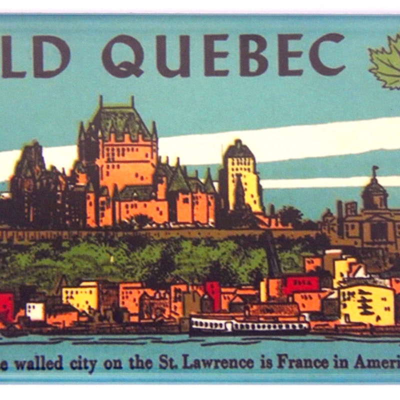 Fridge Magnet Montreal - Etsy