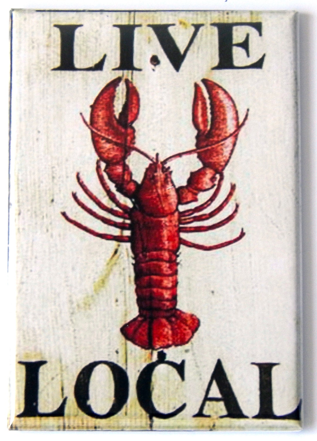 Live Lobster Sign Fridge Magnet - Etsy