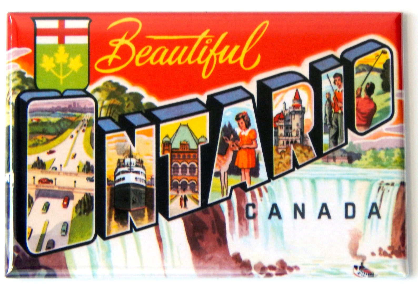 Ontario Canada Fridge Magnet | Etsy
