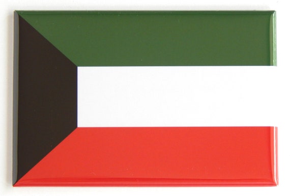 Flag of Kuwait Fridge Magnet - Etsy